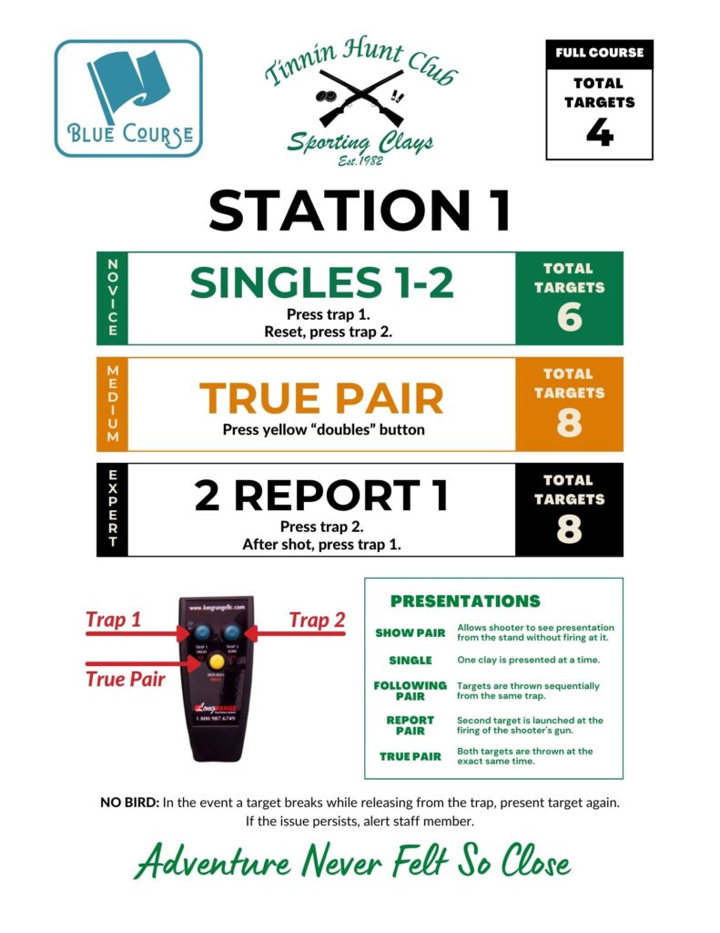 Sporting Clays - Tinnin Hunt Club
